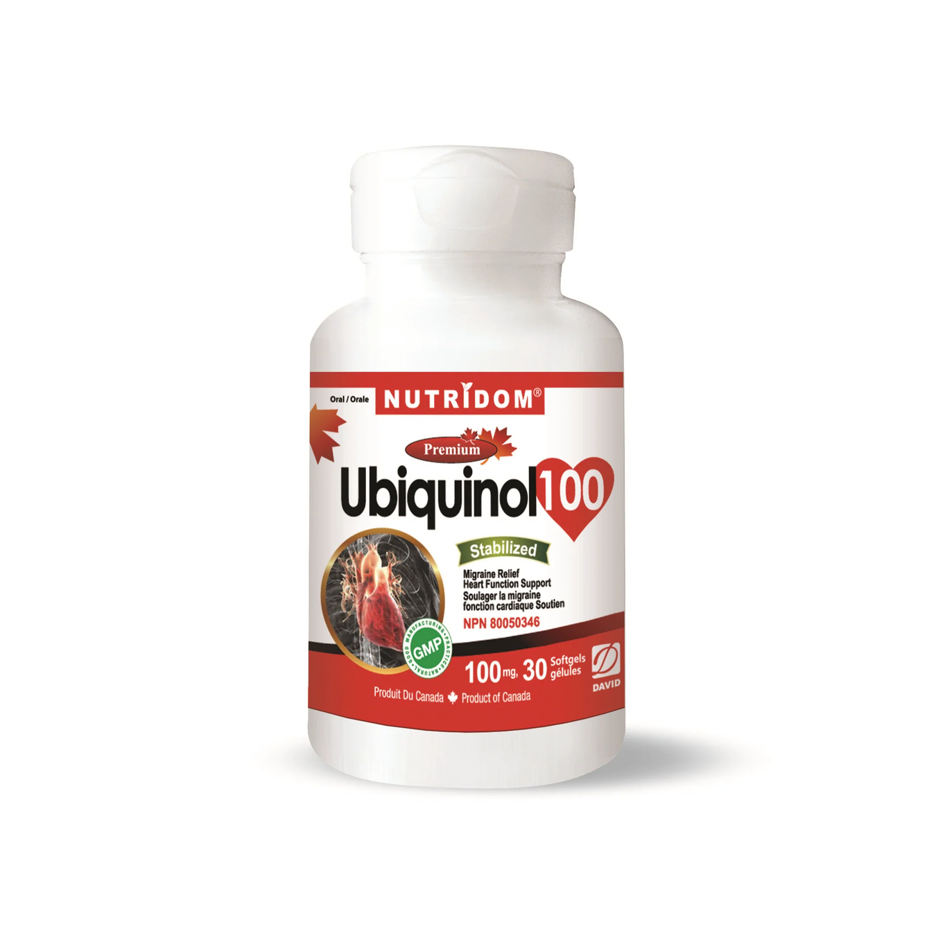 Ubiquinol 100 mg (30 Softgels) – Vita-Autentica